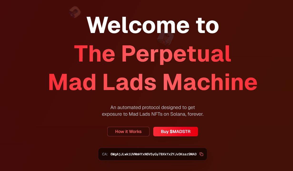 MadLabs Strategy - Perpetual Mad Lads Machine